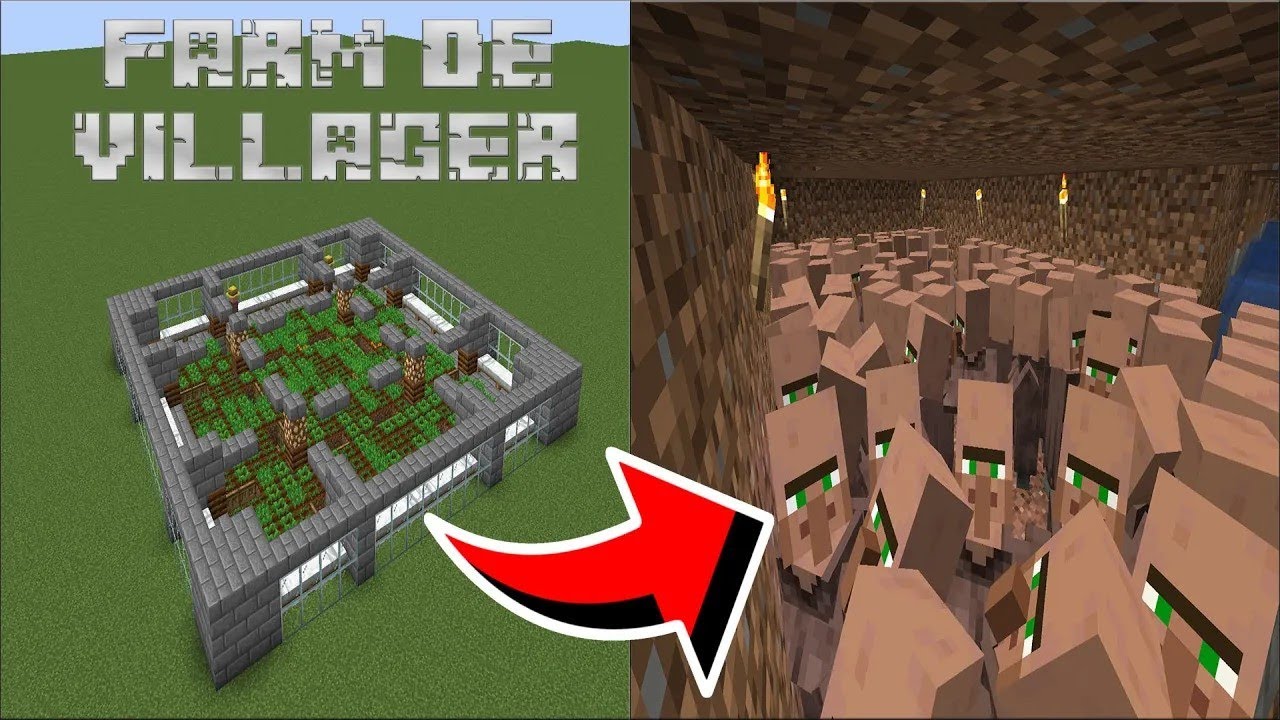 COMO FAZER A MELHOR FARM DE VILLAGER DO MINECRAFT JAVA/BEDROCK 1.21 ...