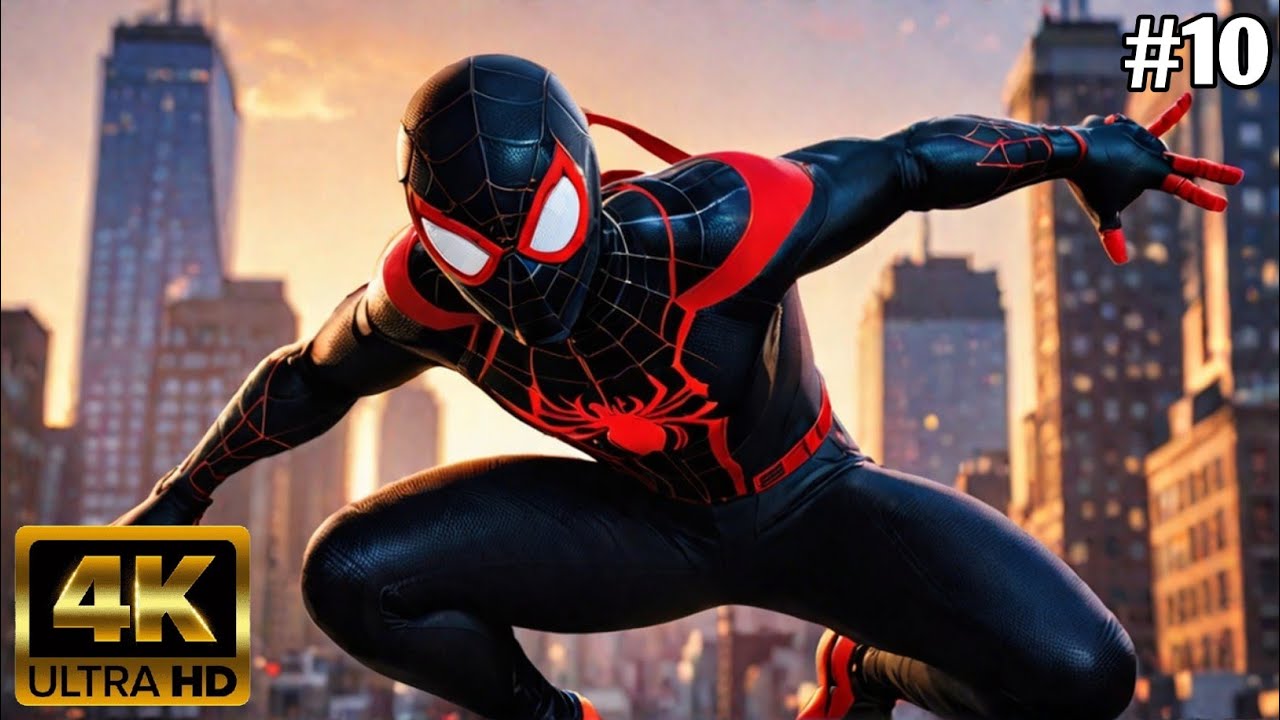 The BEST Miles Morales Fight Scenes - YouTube