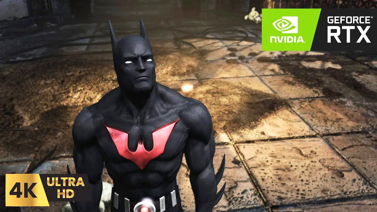 Batman: Arkham City - Batman Beyond Gameplay [4K 60FPS] - YouTube