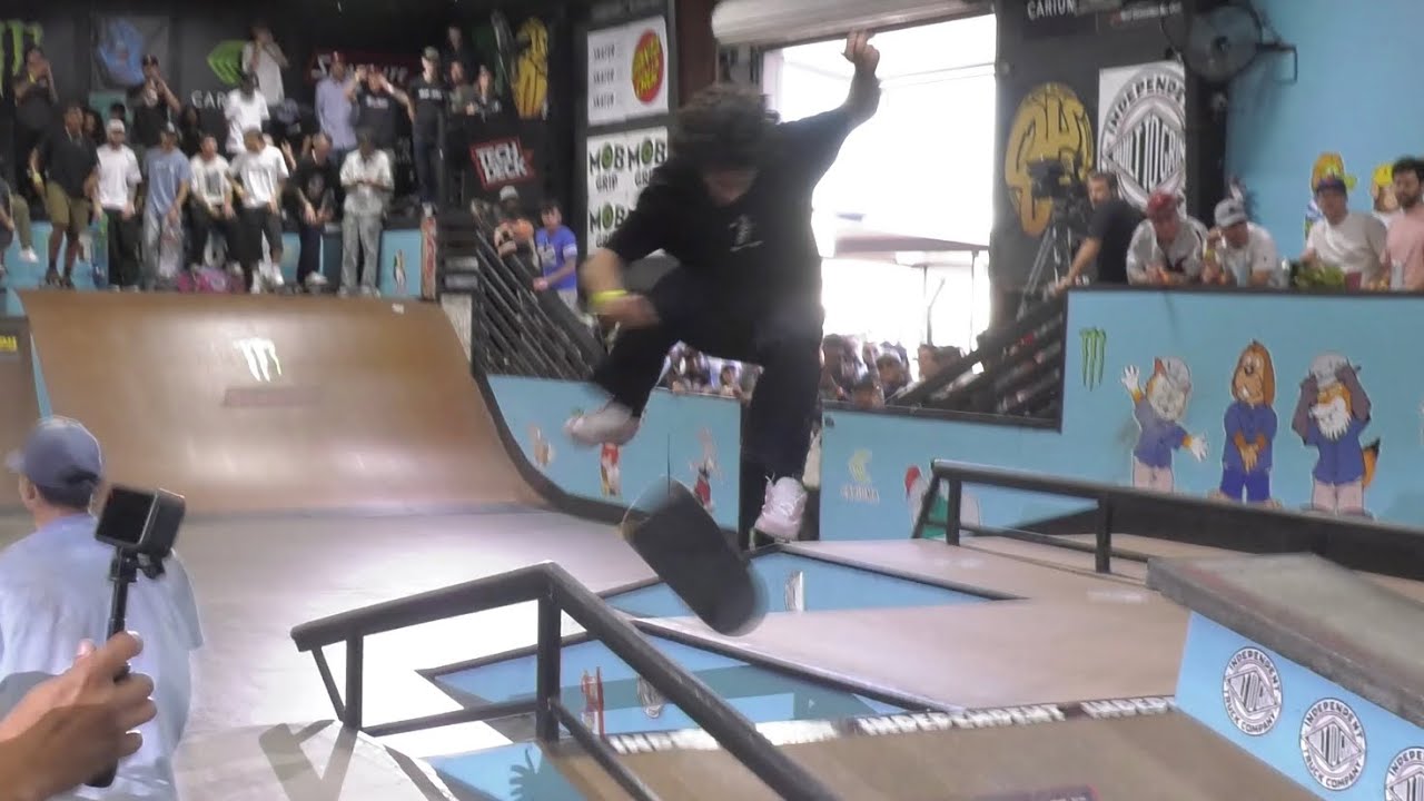 SWITCH TRE TO SWITCH NOSE BLUNT ANTONIO DURAO TAMPA PRO 2024 BEST TRICK ...