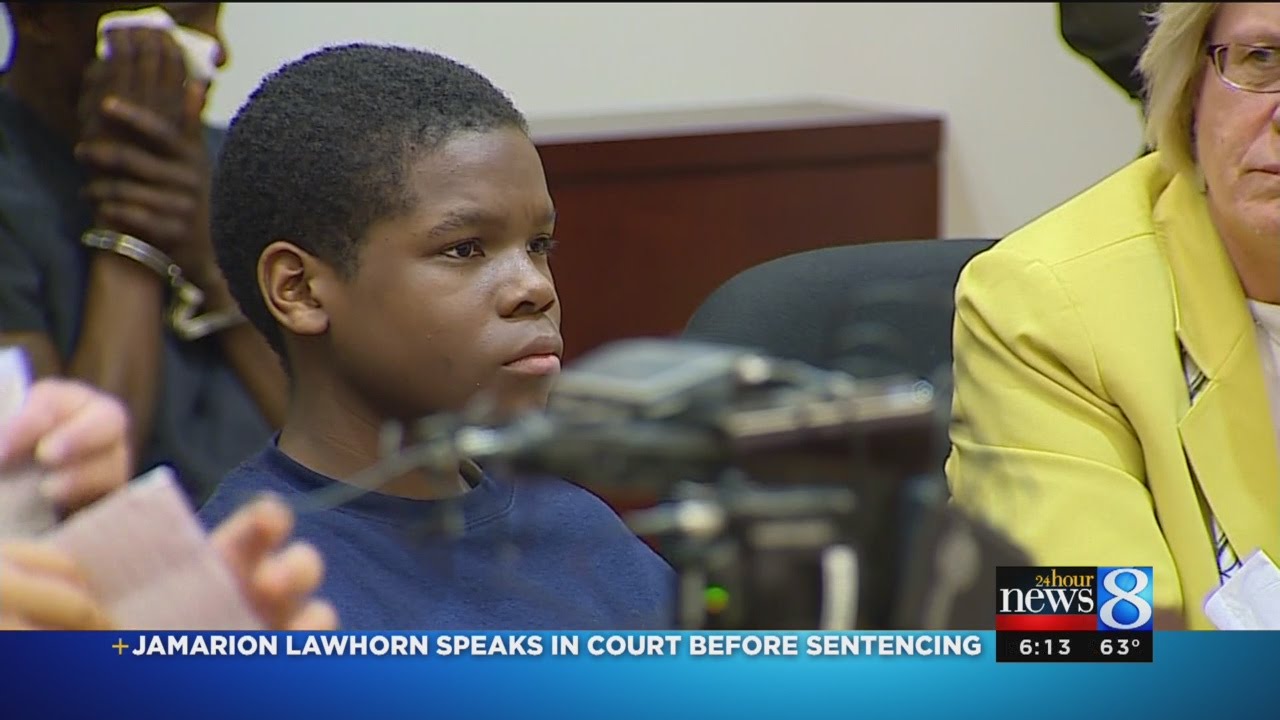 Abused child killer Jamarion Lawhorn gets probation in youth home - YouTube