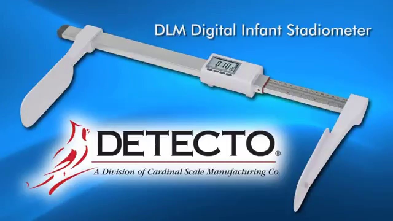 DLM Digital Infant Stadiometer Demo - YouTube