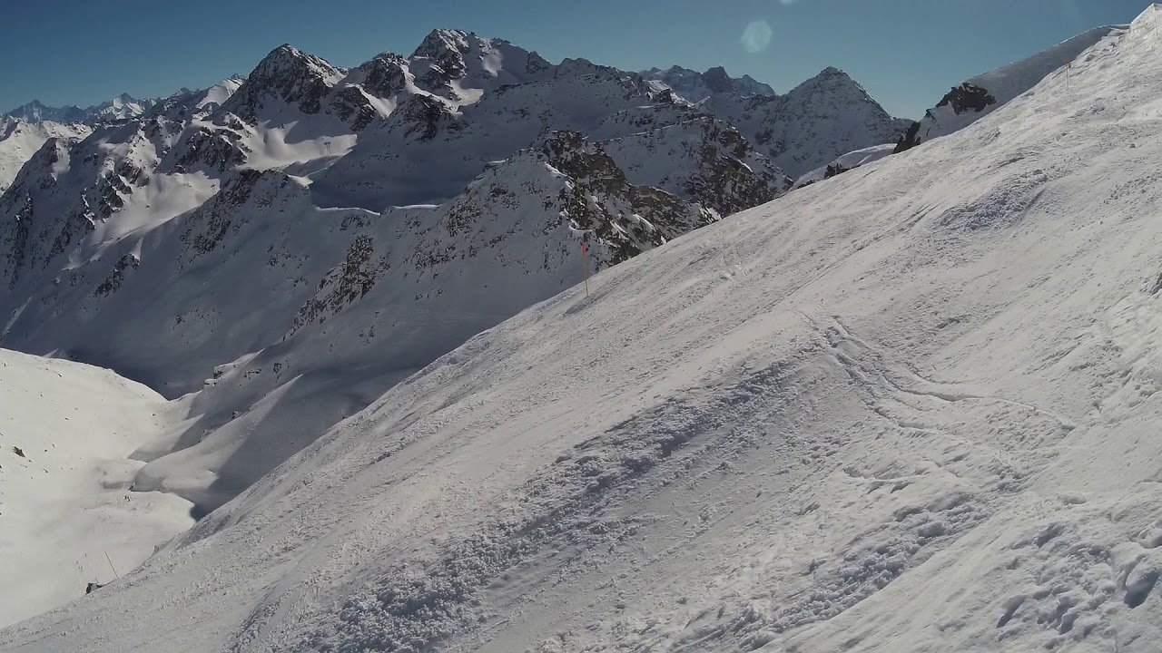 Ski - Verbier Mont Gelé start - YouTube