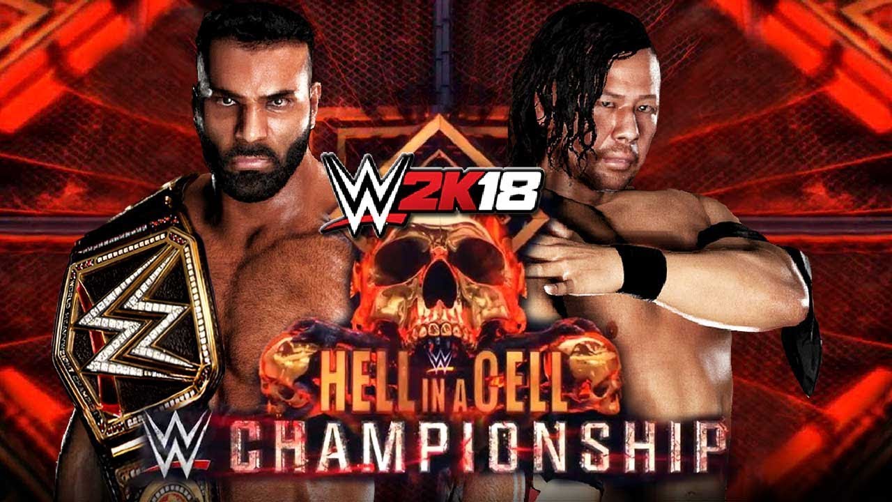WWE 2K18 - Jinder Mahal vs Shinsuke Nakamura Match! ( Hell In a Cell ...