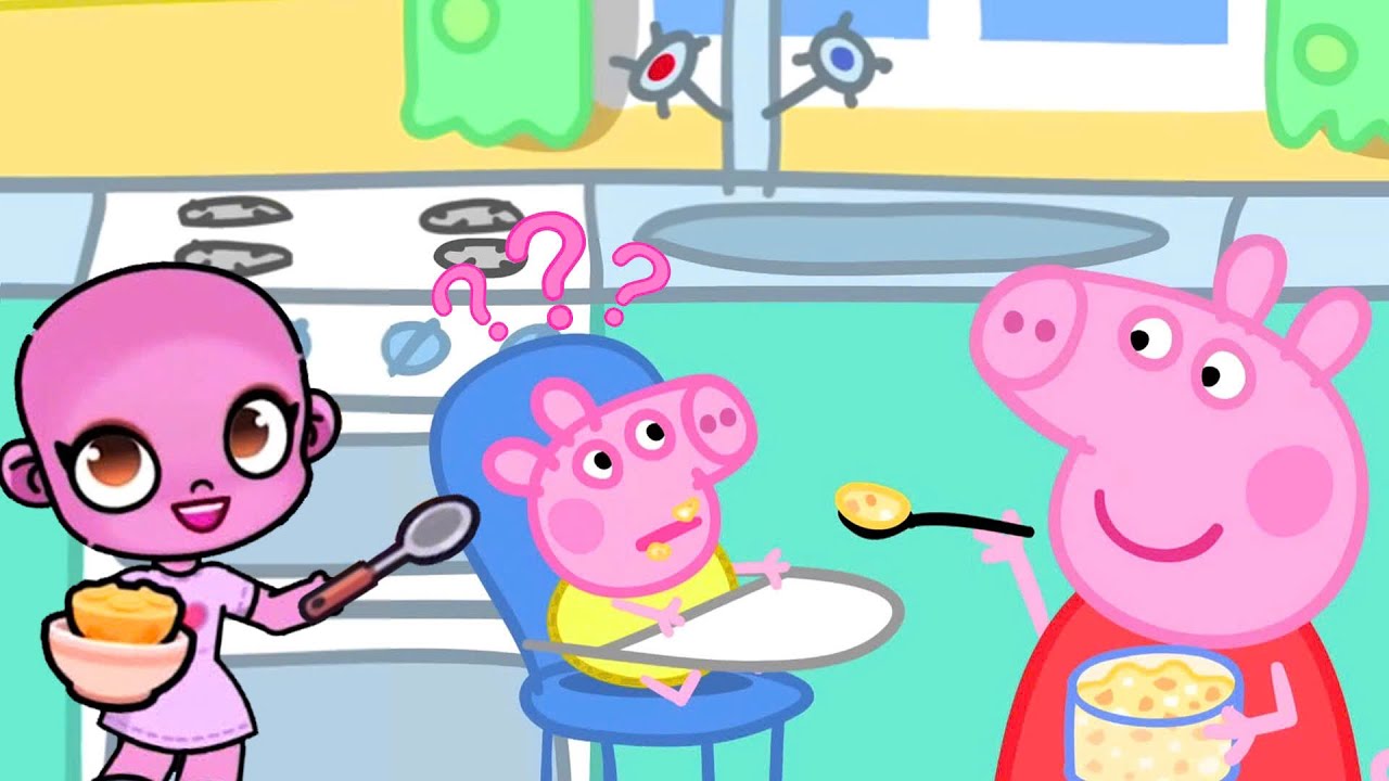 Peppa Pig em Avatar World 🐷 Cuidando do Bebê Alexander 👶 Contos da ...