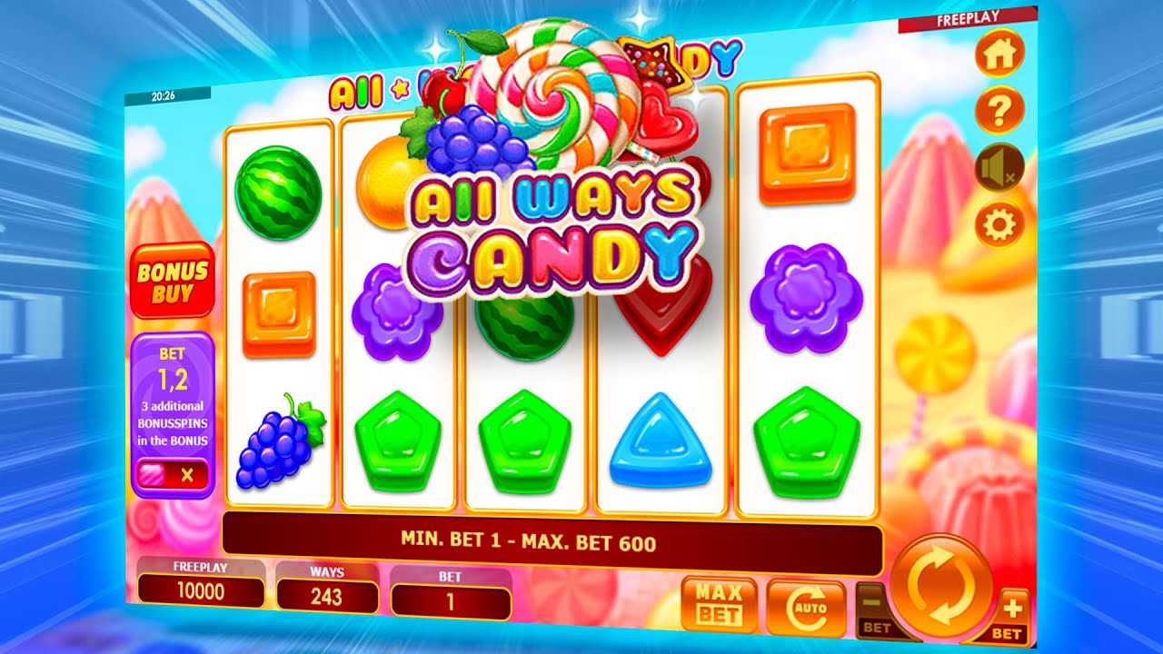 All Ways Candy - slot machine trailer - YouTube