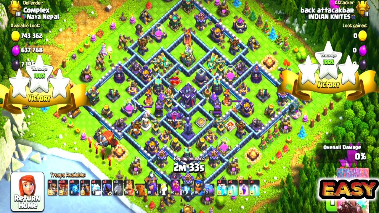 super archer blimp th15 | yeti super archer blimp th15 | clash of clans ...