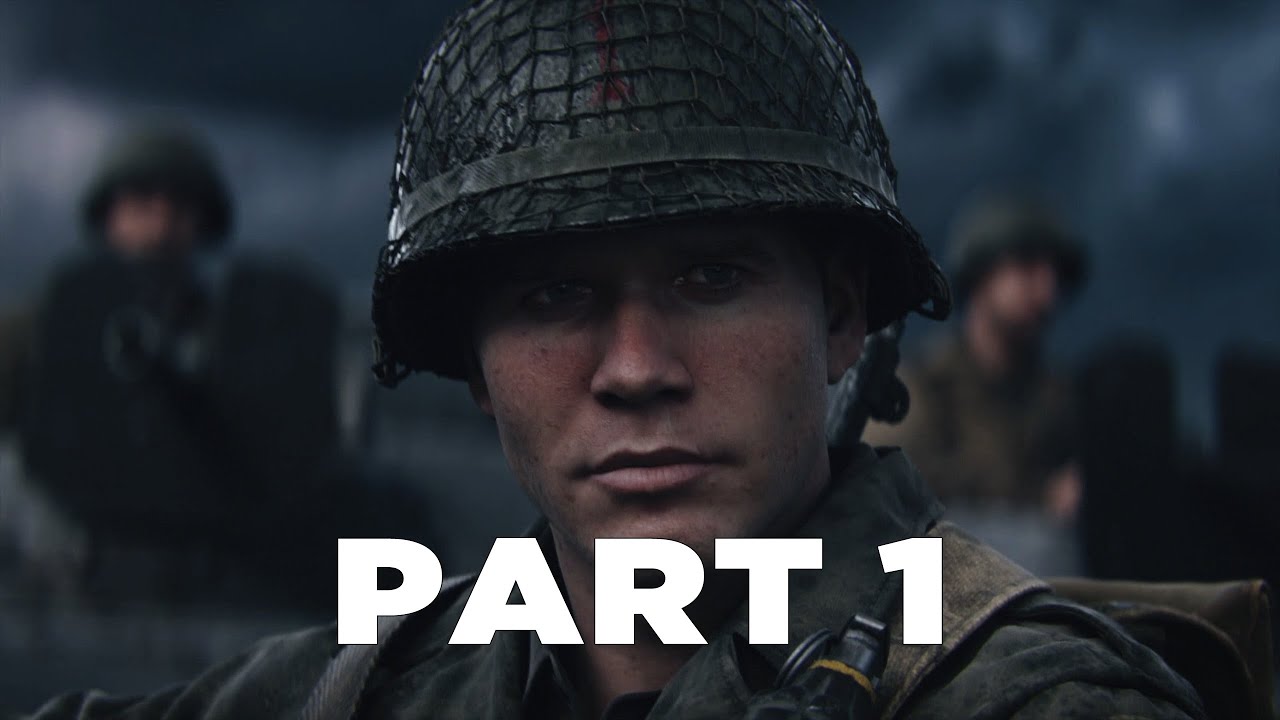 CALL OF DUTY WW2 Gameplay Walkthrough Part 1 - INTRO | NORMANDY | D-DAY ...