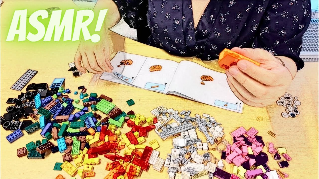 [ASMR] Lego Building ASMR (Whispering + Sleep and Relaxation) - YouTube