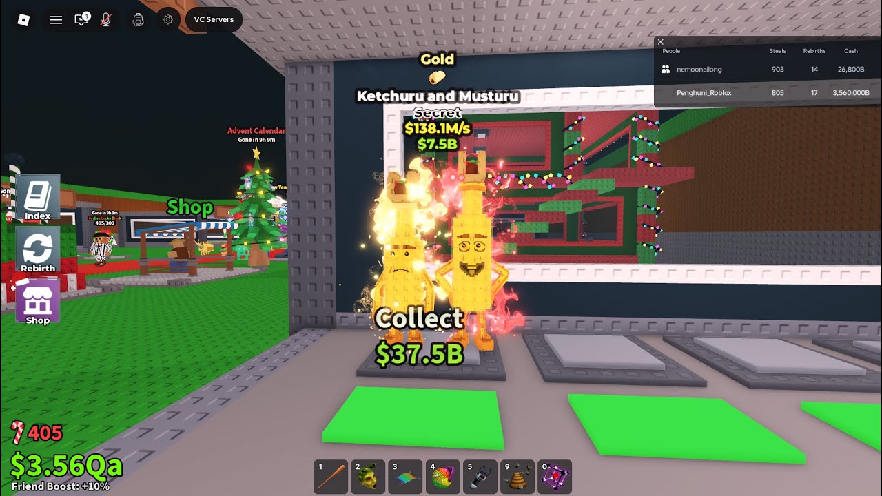 LIVE! | Curi Brainrot PVP Now | Roblox - YouTube