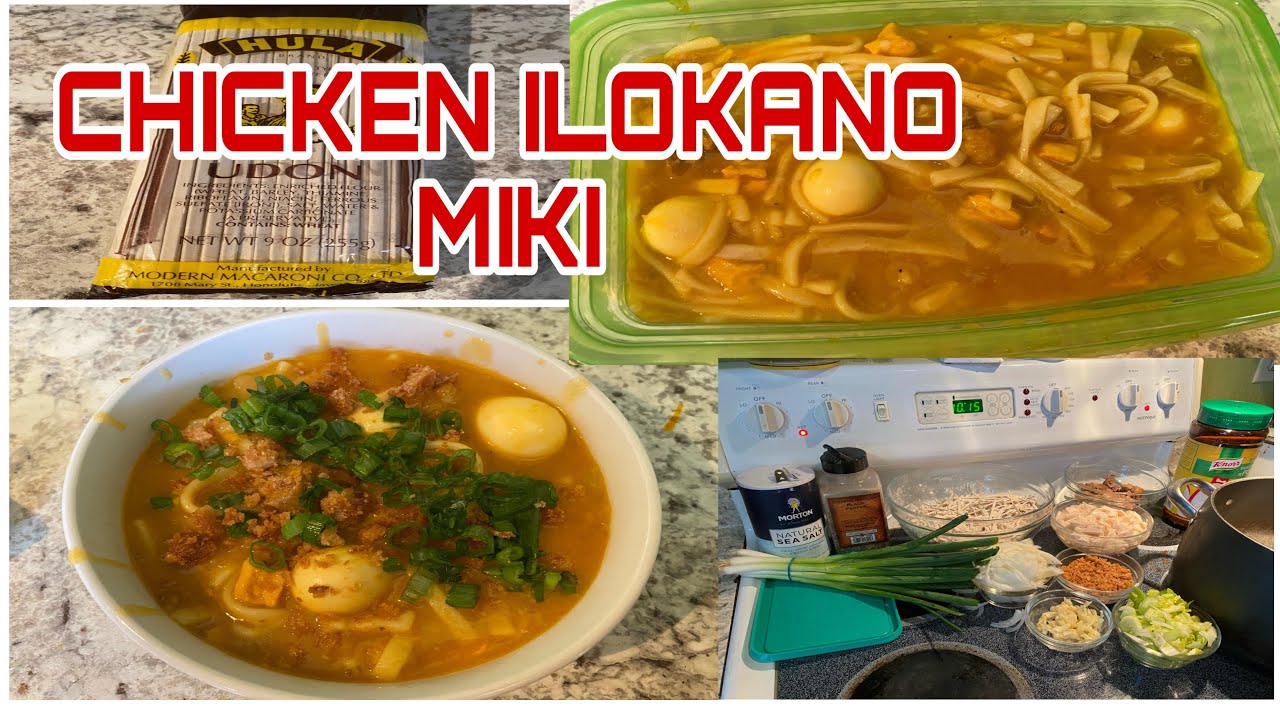 Pinoy Merienda: MIKI ILOKANO STYLE | Ilocos Miki | Pinay Alaskan ...