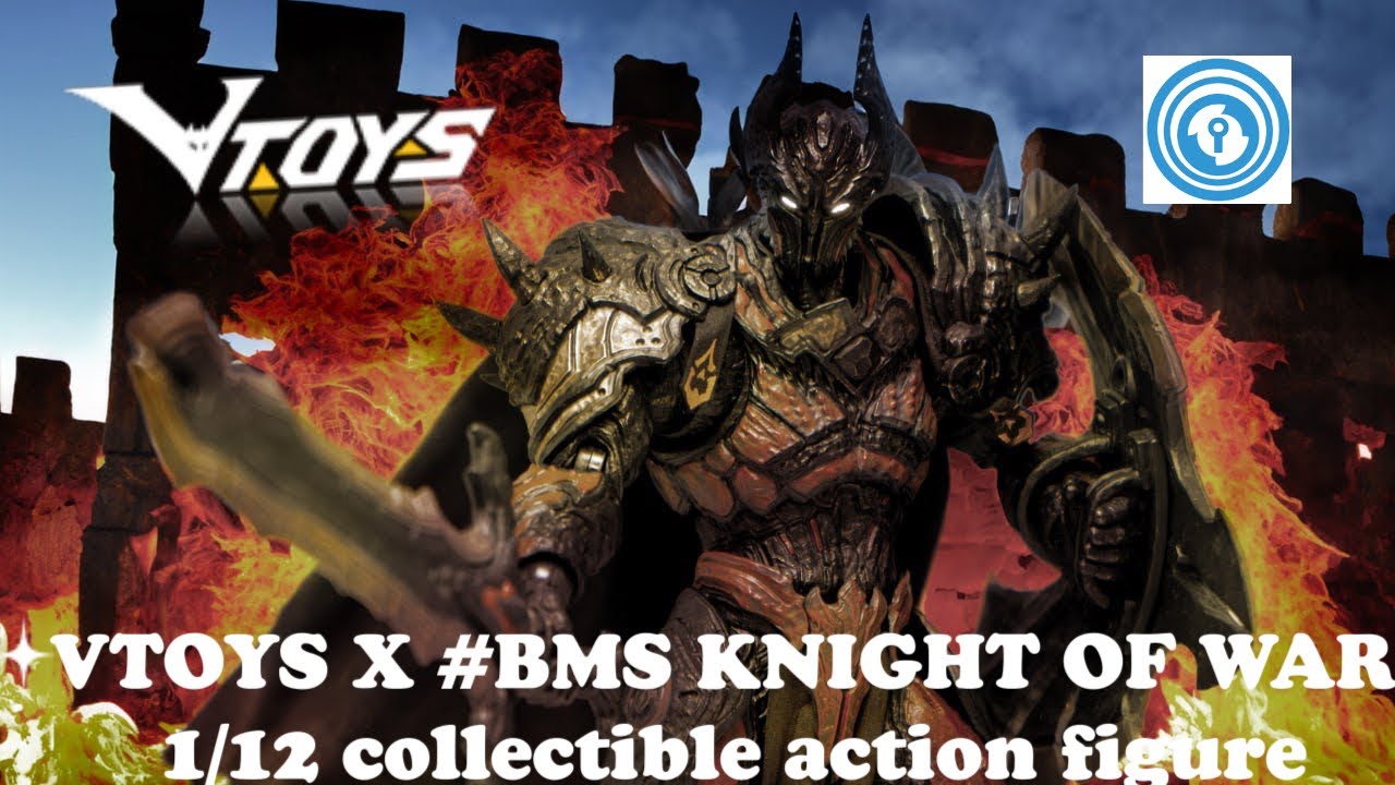 #VTOYS X #BMS KNIGHT OF WAR 1/12 collectible action figure 戰爭騎士 #廣東話#玩具 ...