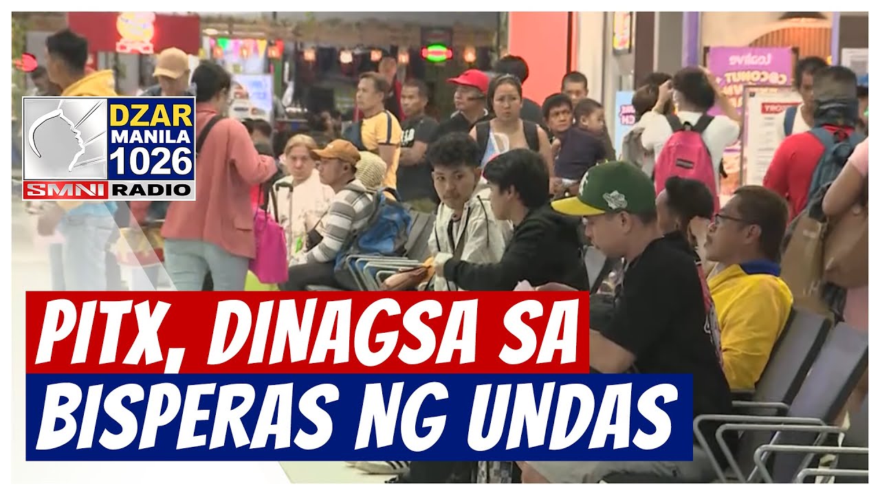 Mga pasahero sa PITX, dagsa ngayong bisperas ng Undas | Jayson Rubrico ...