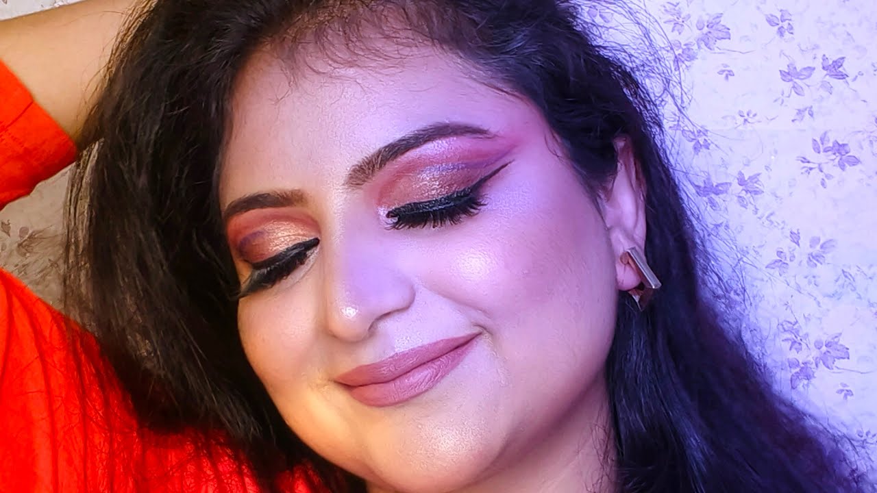 Very easy fake cut crease eye makeup @manjeeteyelookseries79 # ...