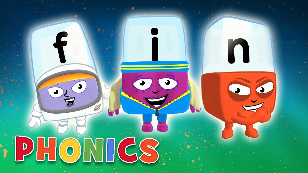 Phonics - Learn to Read | F is for Fin! | Alphablocks - YouTube