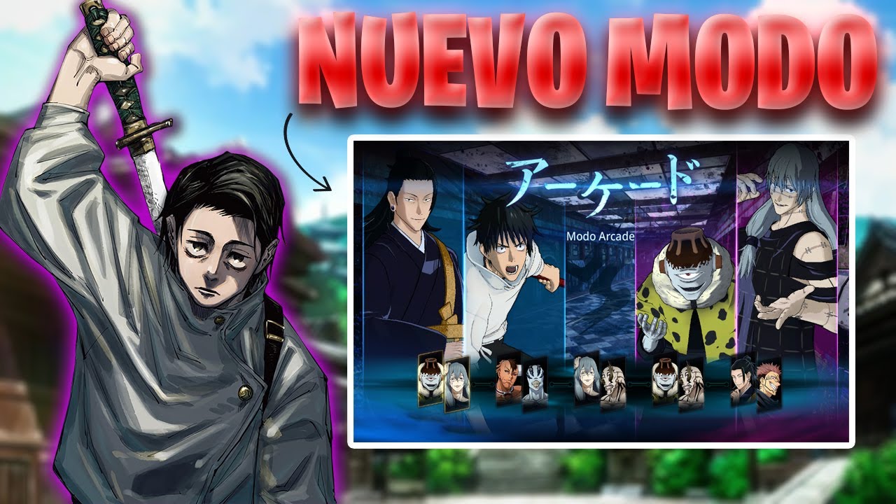NUEVO MODO ARCADE EN JUJUTSU KAISEN👀 - YouTube