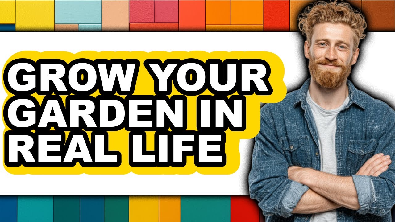 How to Grow Your Garden in Real Life - Step by Step - YouTube