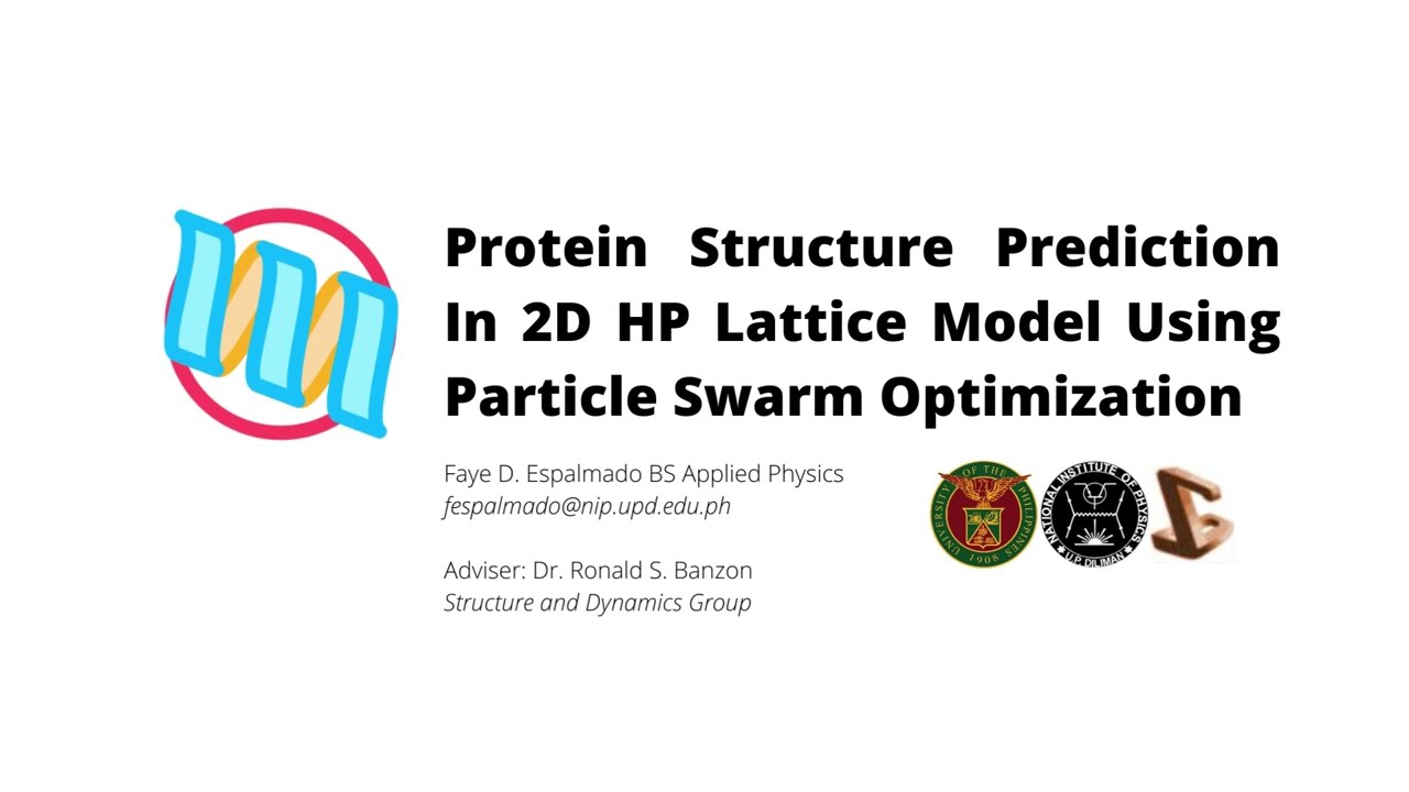 Protein structure prediction in 2D HP lattice model using particle ...