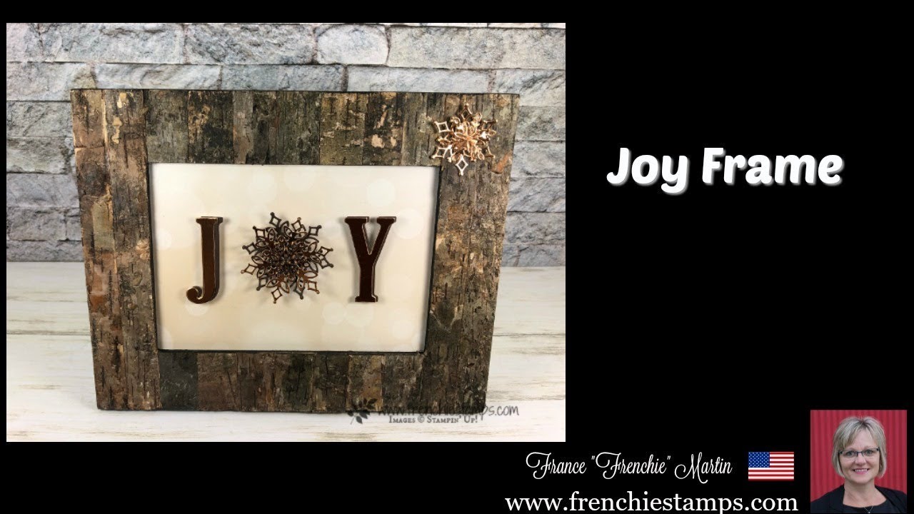 Rustic Joy Frame - YouTube