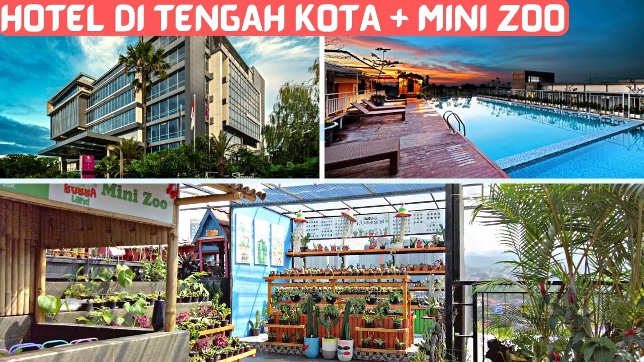 Hotel di Tengah Kota, Ada MINI ZOO-nya | Grand Tjokro Bandung 2023 ...