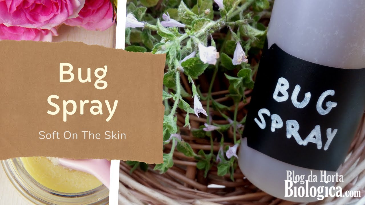 Bug Spray | Soft On The Skin | Natural Recipe | 3 Ingredients - YouTube