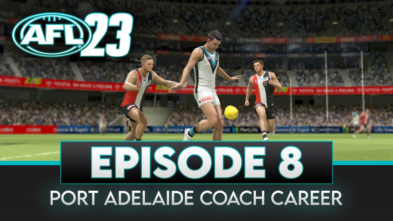 Challenge at Marvel!! (Round 7) - AFL 23: Port Adelaide Coach Career ...