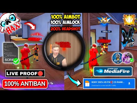 Ob52 Free Fire Auto Headshot Config File🎯🌠 Macro Aimbot + No Recoil Regedit ‼️ Antiban VIP Script 👽