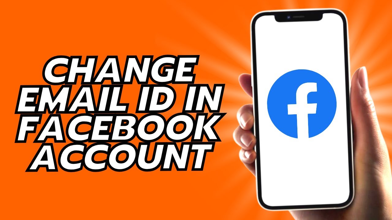 How To Change Email ID In Facebook Account - YouTube