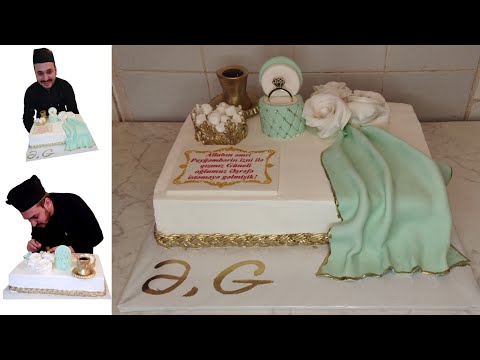 Tortların Hazırlanması #70 / Əşrəf və Günel Nişan Tortu