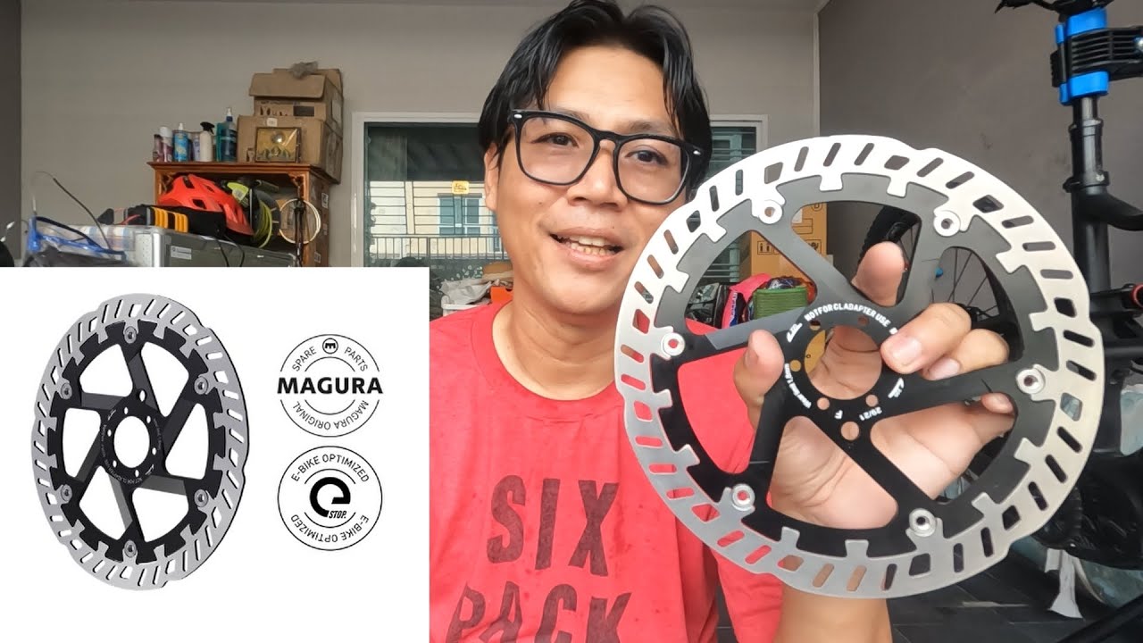 จานดิส Magura MDR-P 220mm : คนเล่นของ - YouTube