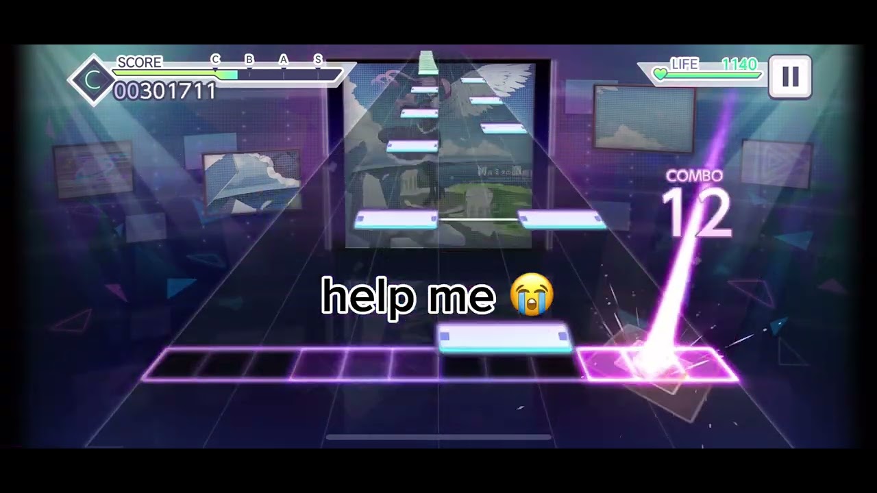 a thumb player and somewhat beginner pjsk player plays the intense ...