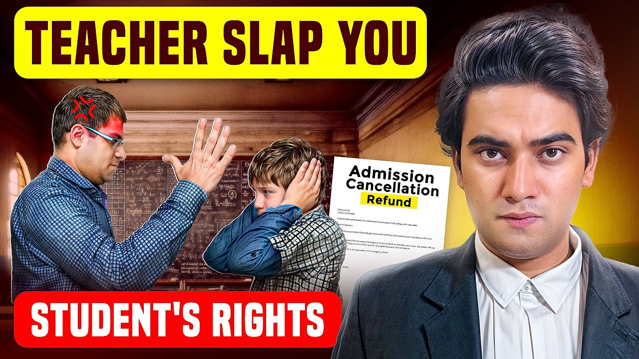 Students Should Know These Four Rights | Teacher Slap You | Admission ...