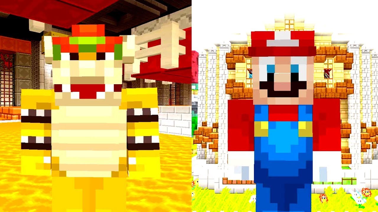 *EVIL* LORD BOWSER IS BACK! | Super Mario Series | Minecraft Switch ...