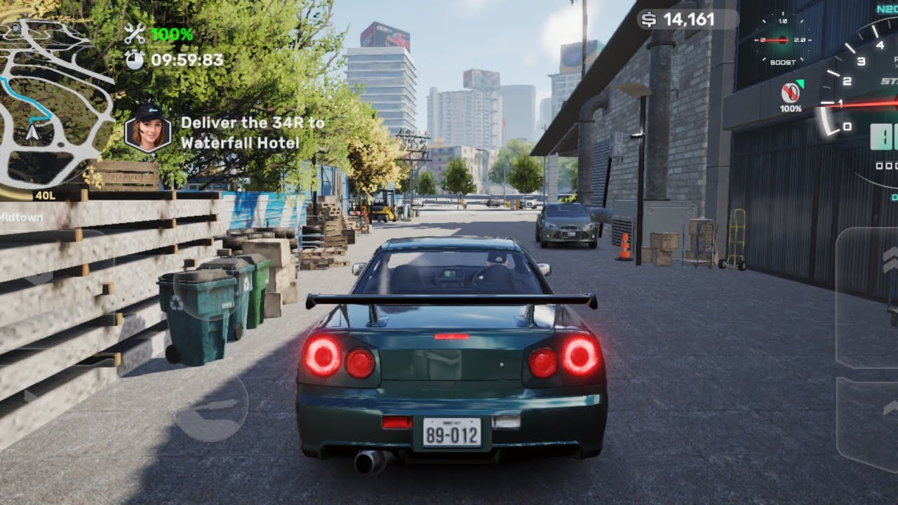 Nissan Skyline R34 Delivery || Carx Street Ultra Graphics Gameplay ...