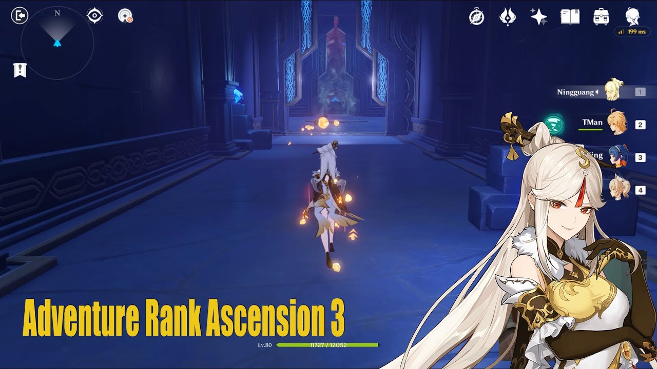 Quests Adventure Rank Ascension 3 | Genshin Impact - YouTube