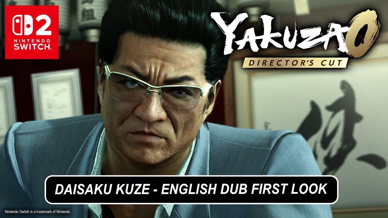 Yakuza 0 Director’s Cut - Daisaku Kuze English Dub First Look| Nintendo ...