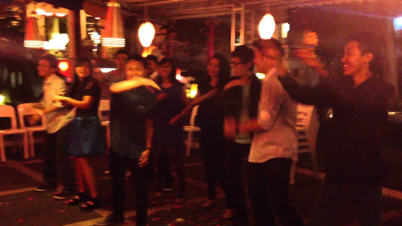 College student dance in Birthday party - YouTube