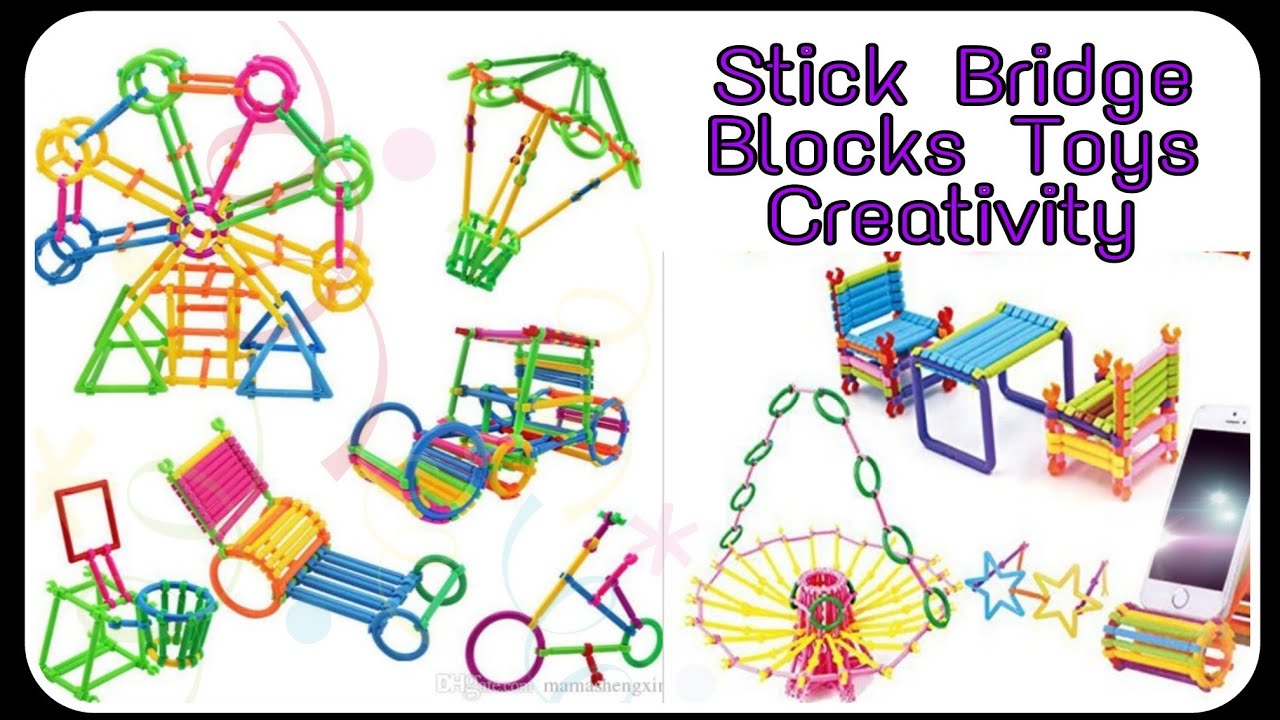 Smart Stick Building Blocks Plastic jigsaw Toys. Intellectual Toys for ...
