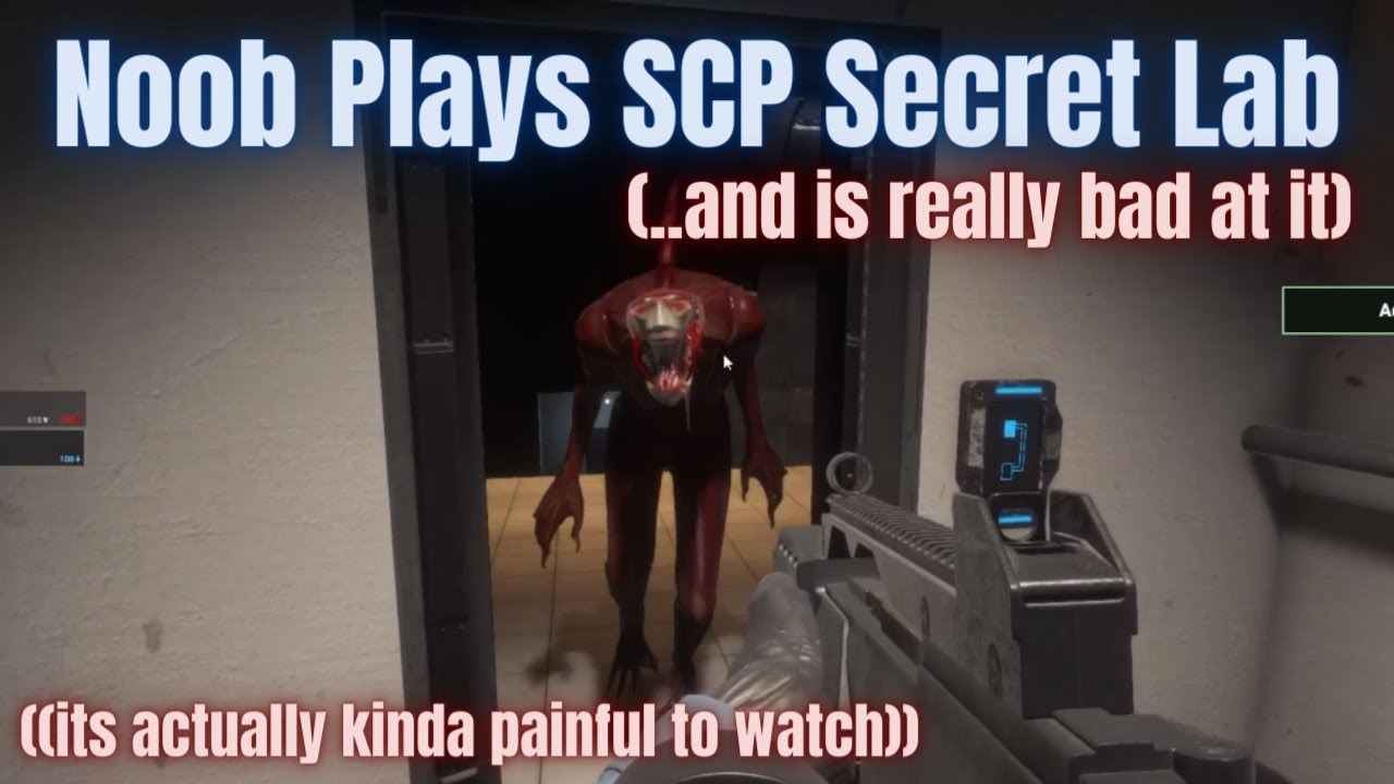 Noob Plays SCP Secret Lab! - YouTube