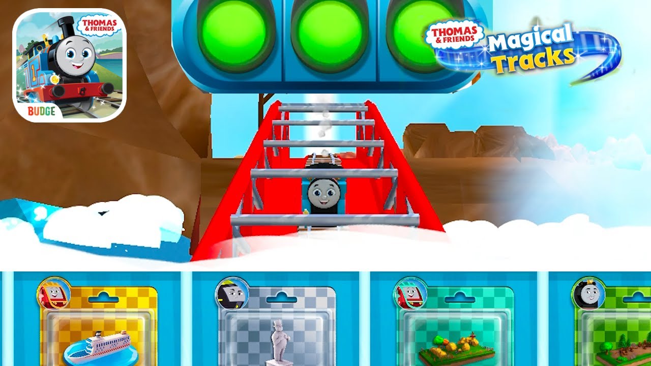 Thomas & Friends Magical Tracks! 🌈🎮 Thomas Visits Island of Sodor Play ...