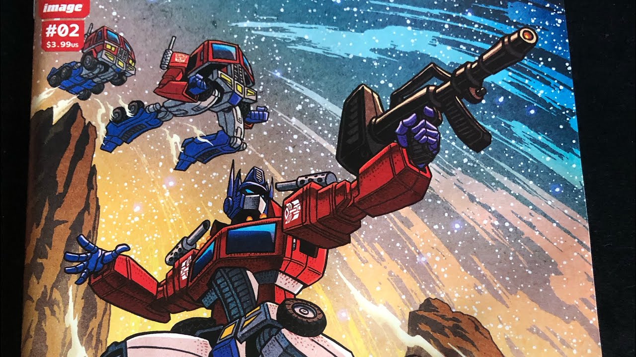 Transformers issue 2 (energon universe) - YouTube