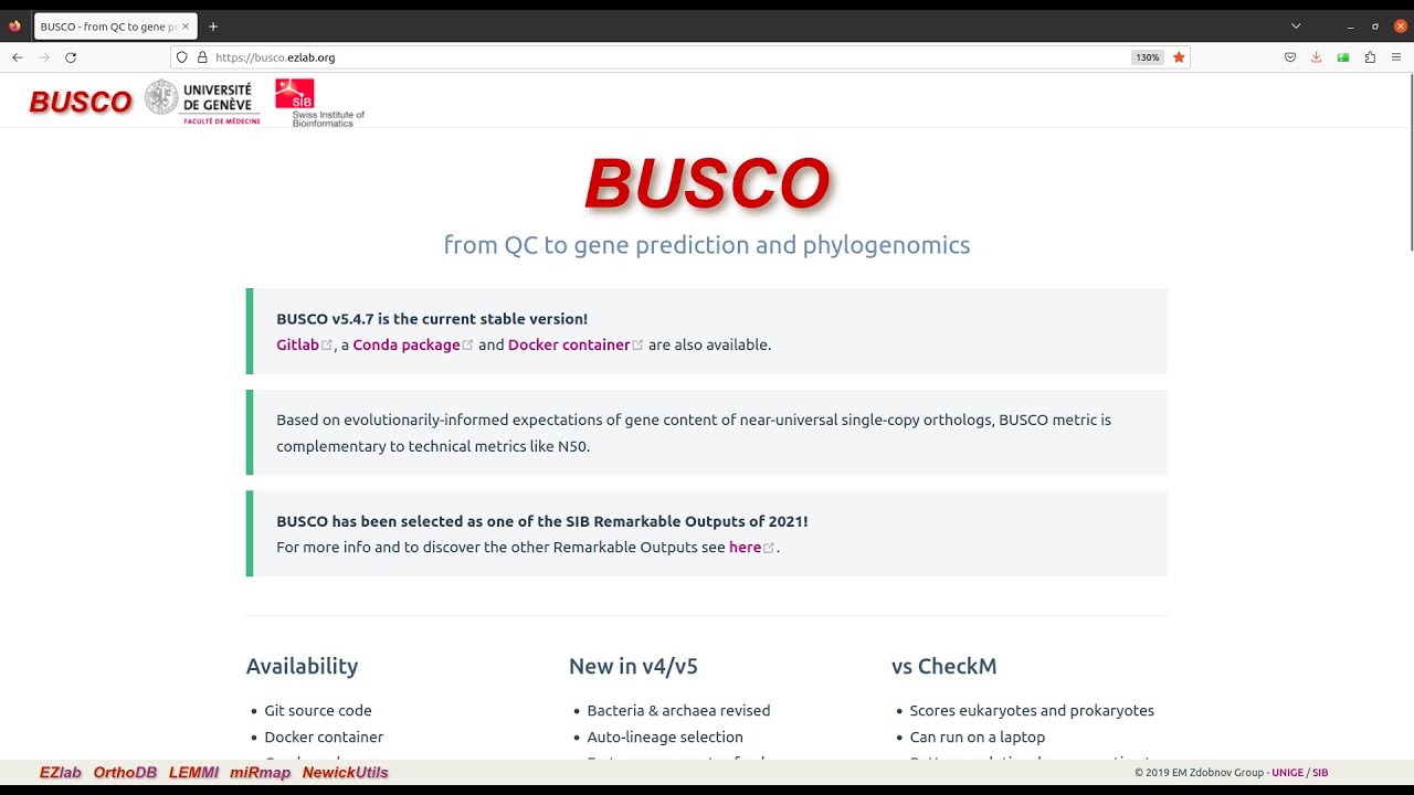 how to install busco in linux using mamba shortclip - YouTube