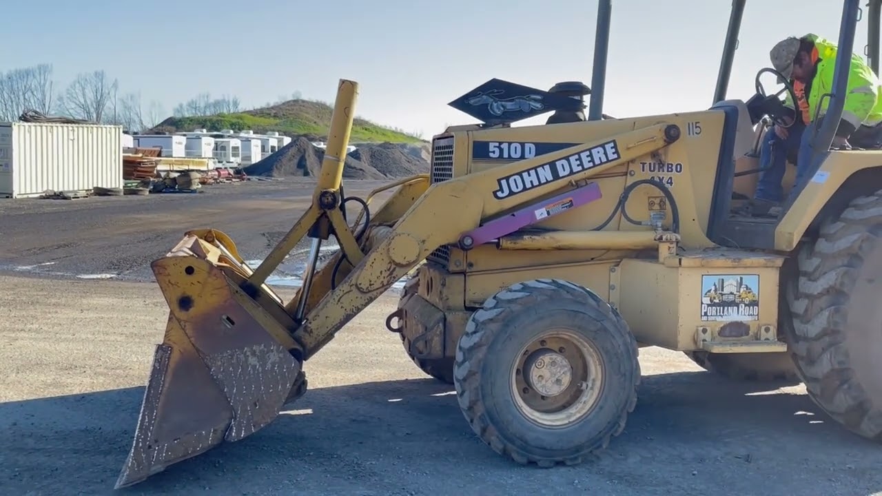 John Deere 510d Backhoe