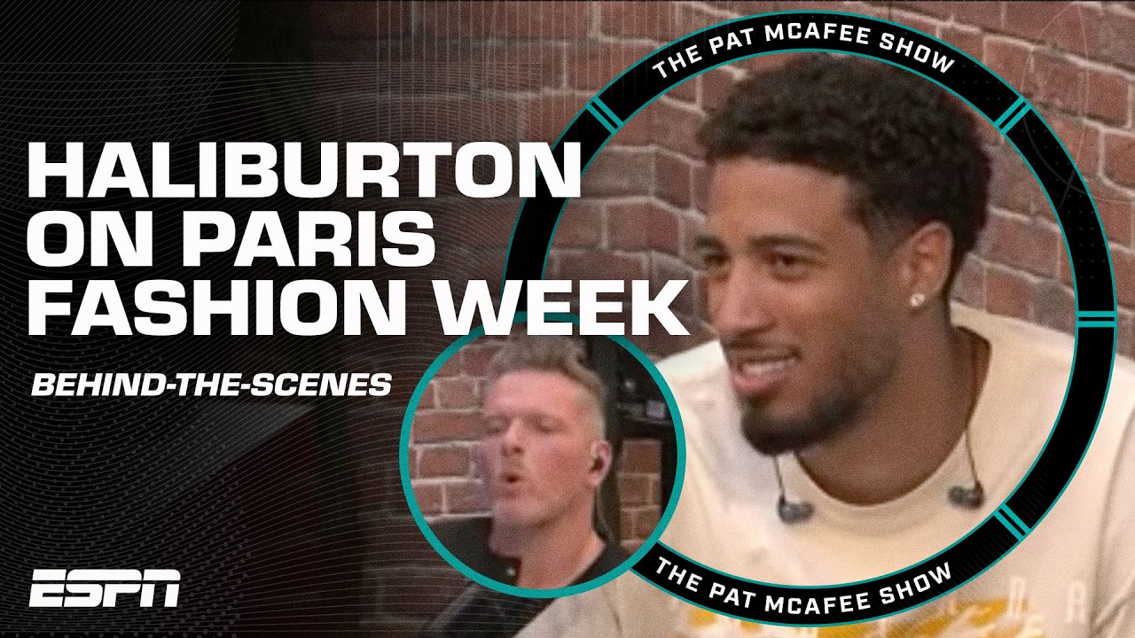 Tyrese Haliburton shares the BTS of athletes at Paris Fashion Week 👀 ...