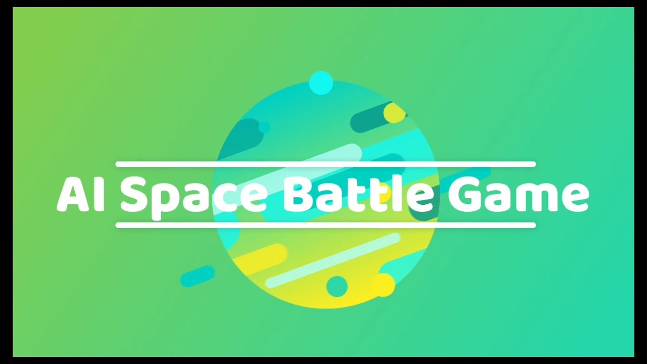 AI Space Battle Game - YouTube