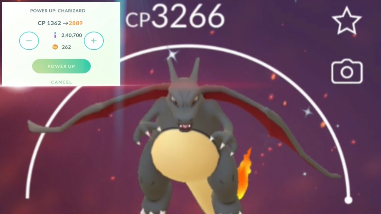 Shundo Charizard Power Max level 50 Pokemon Go 100 iv Shiny Charizard ...