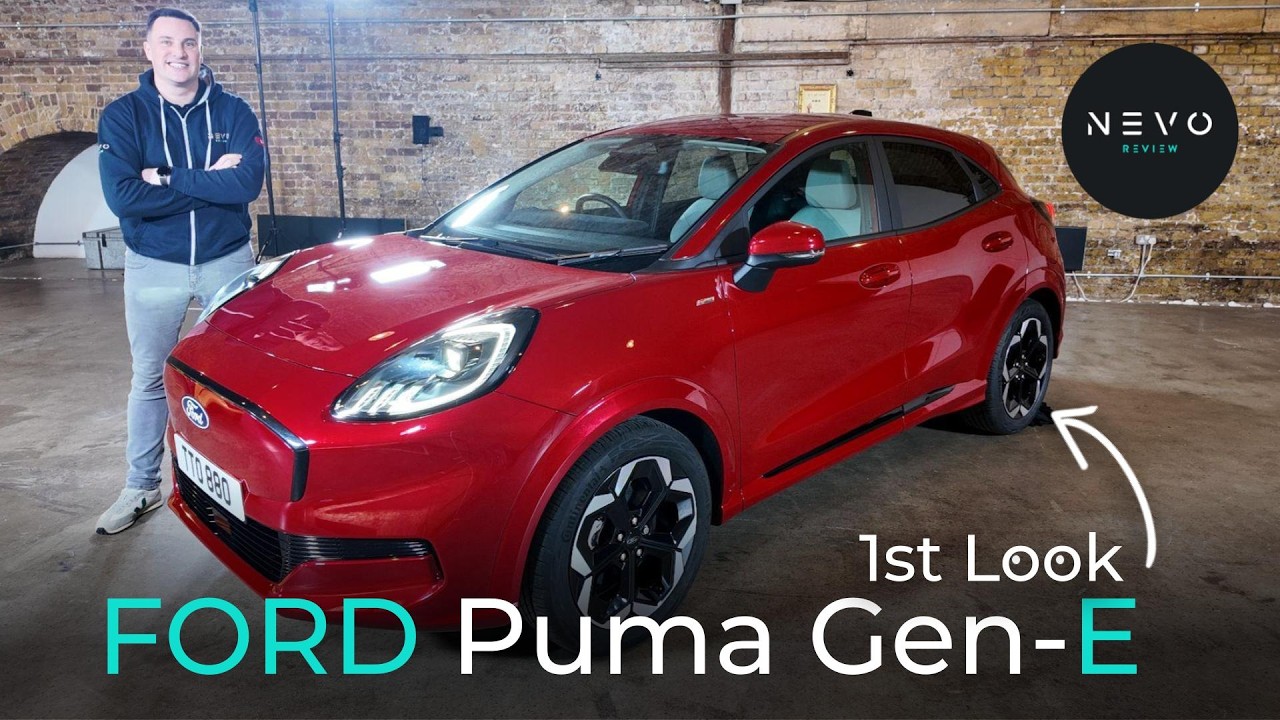 Ford Puma Gen-E - 1st Look at Both Trims of the Electric Puma! - YouTube