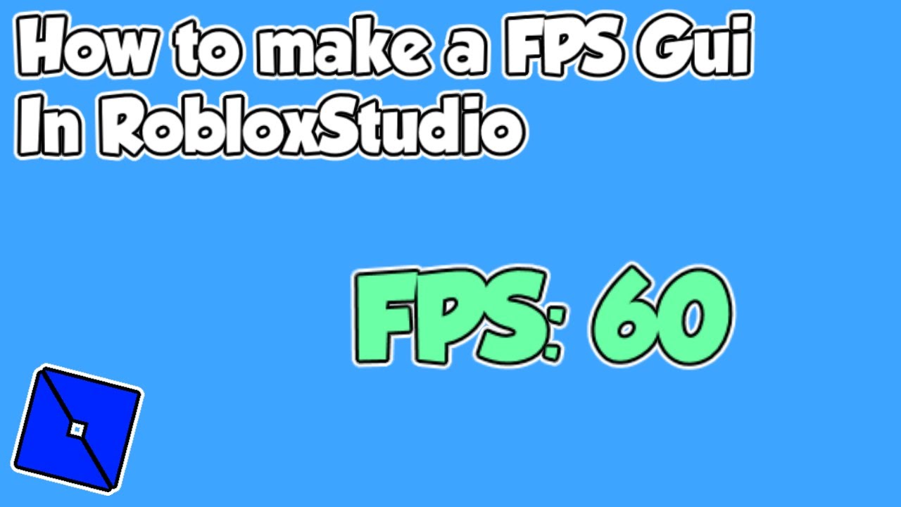 How to make a FPS Gui In RobloxStudio 2021 - YouTube