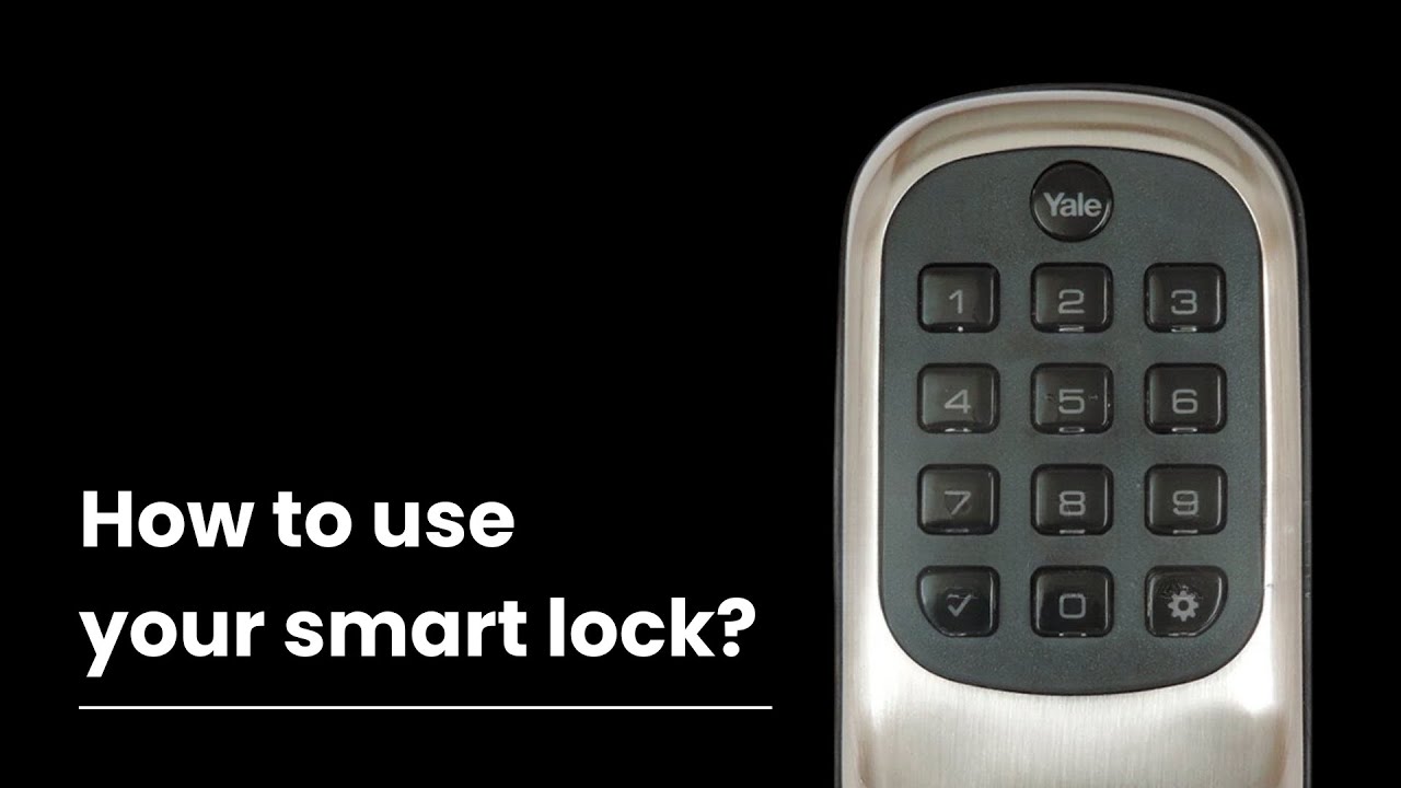How to Use Your Smart Lock – Type C - YouTube