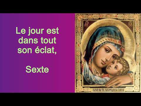 Le jour est dans tout son éclat, Sexte, Hymne